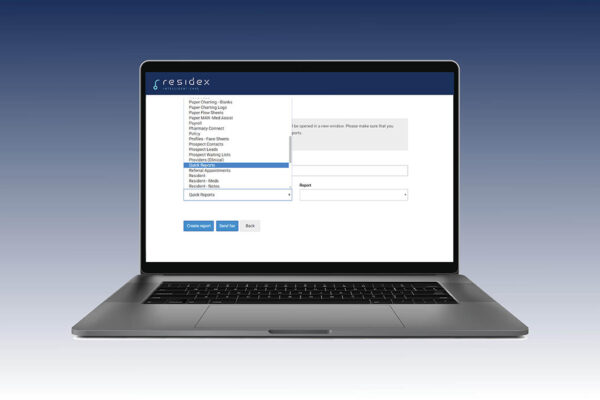 Reporting and Analysis - Residex